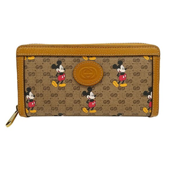 Gucci | Bags | Gucci Long Wallet Micro Gg New Brit Disney Collaboration ...
